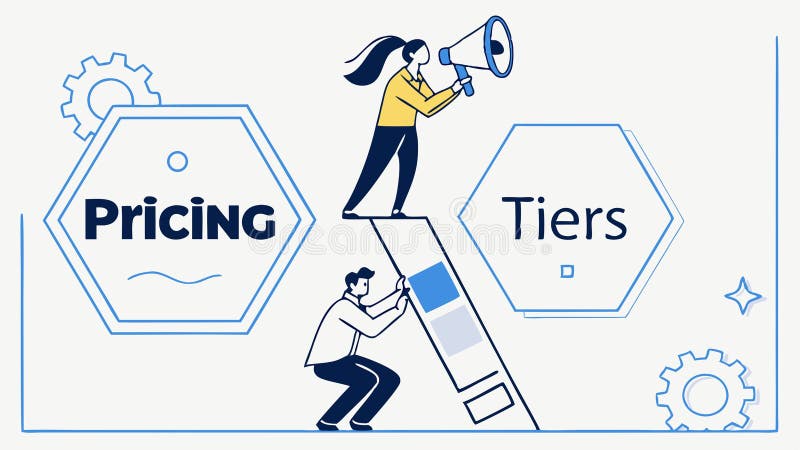 People Understanding Pricing Tiers and Strategies, Value, Vector Design ...
