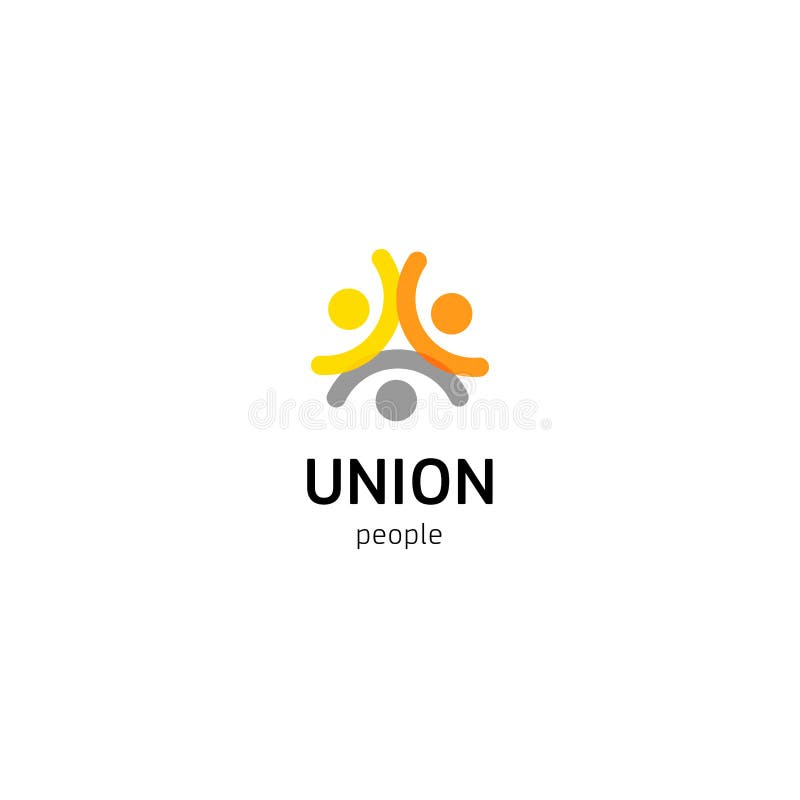 People union logo stock vector. Illustration of celebrate - 35501241