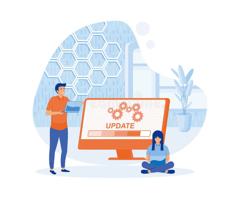 Computer Repair Flyer Stock Illustrations – 165 Computer Repair Flyer ...