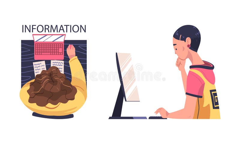 People Using Laptopcomputers for Communicating and Searching for ...