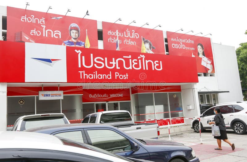People Using Thai Postal Service Editorial Stock Image - Image of ...