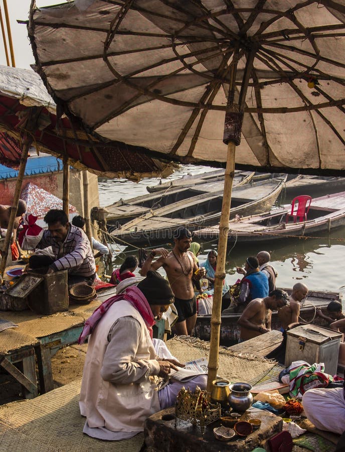 People in Varanasi editorial stock photo. Image of asian - 40867488