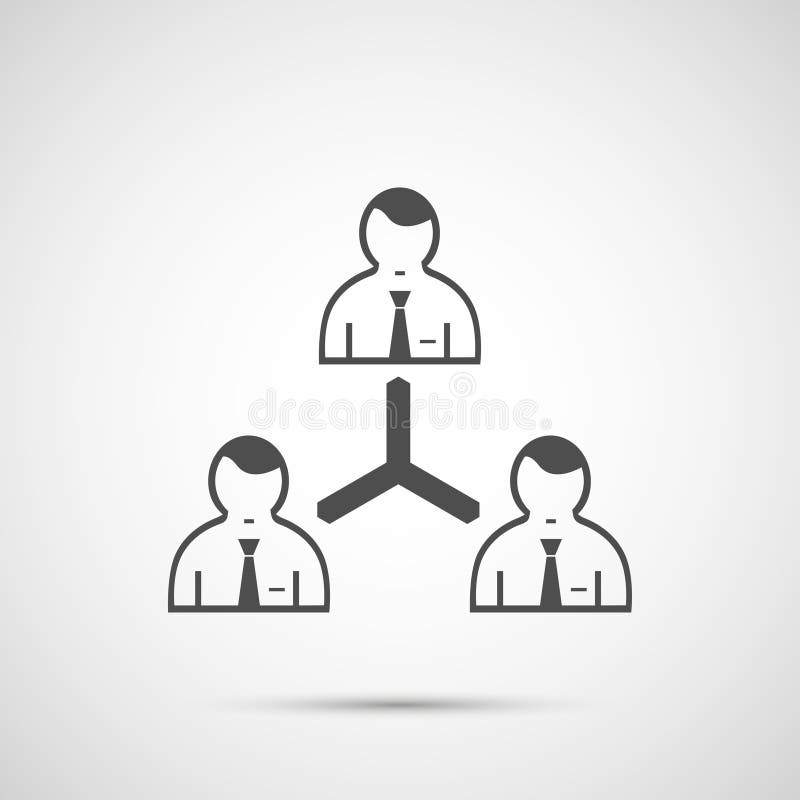 People Vector Design. 3 Man Icon Stock Vector - Illustration of ...