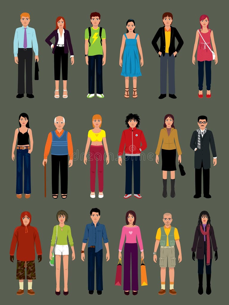 People Vectors Stock Illustrations – 12,060 People Vectors Stock ...