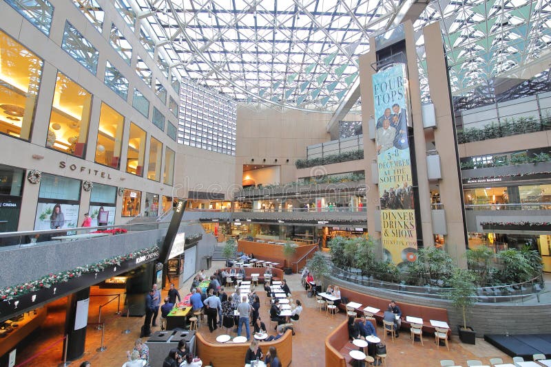 Shopping Melbourne Australia Editorial Stock Image - Image of landmark ...