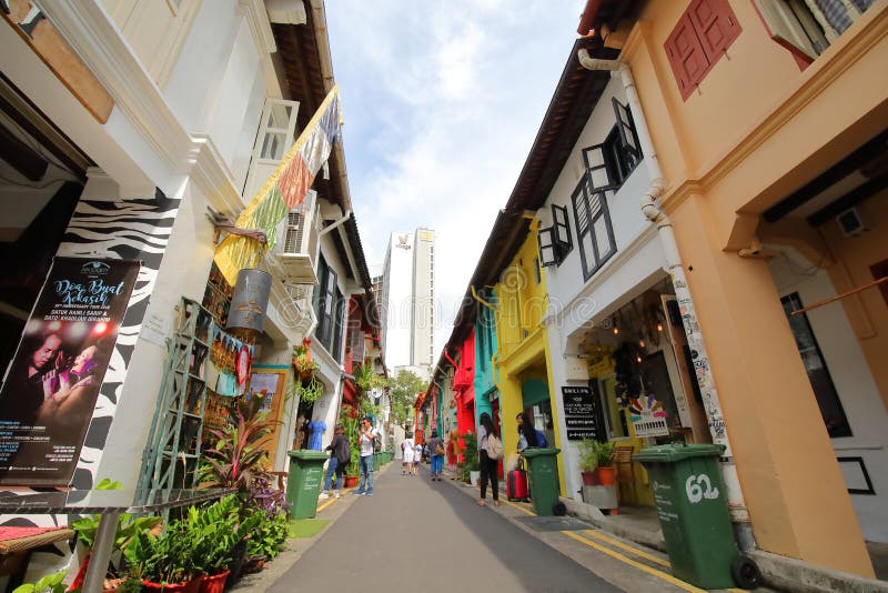 Haji Lane Singapore editorial image. Image of singaporean - 132926350