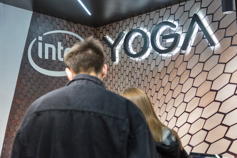 People Visit Lenovo Yoga Booth during CEE 2019 in Kyiv Ukraine ... People Visit Lenovo Yoga Booth during CEE 2019 in Kyiv Ukraine ...