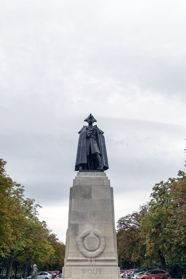 General James Wolfe Statue at the Royal Observatory Editorial Photo ...