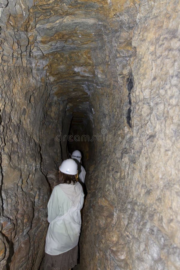 People Visiting Historic Silver Mine in Kutna Hora Editorial Stock ...