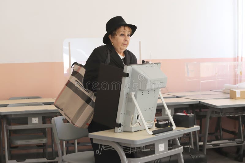 People are Voting for Elections for Parliament in Sofia, Bulgaria on 10 ...