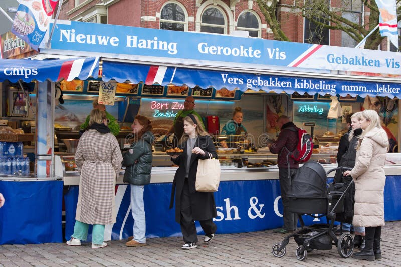 People waiting for a fish editorial stock image. Image of editorial ...