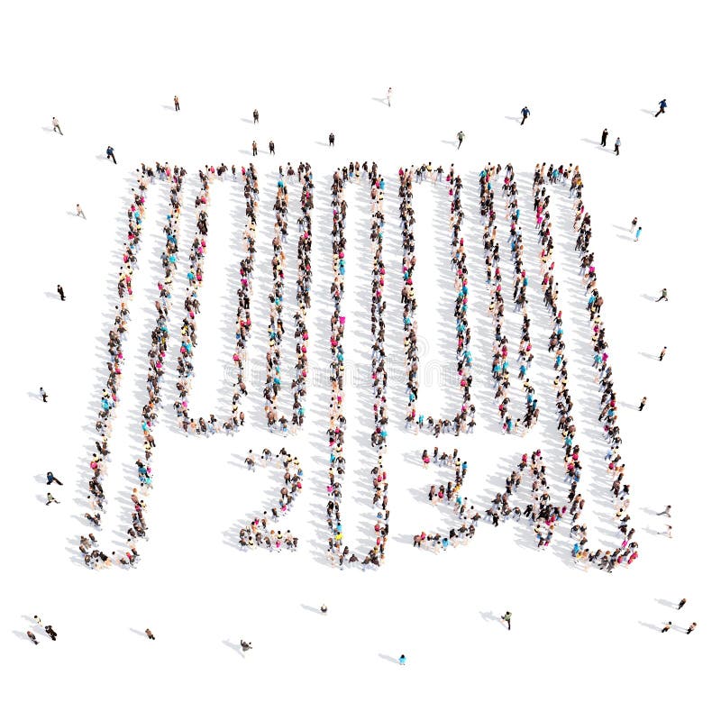 Barcode and people stock vector. Illustration of black - 7974944