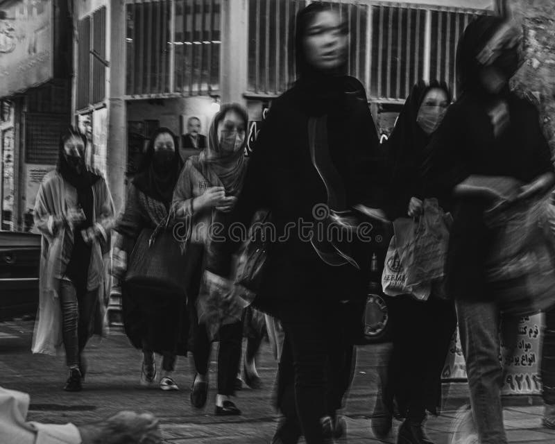 People are Walking really Fast Editorial Stock Image - Image of crowd ...