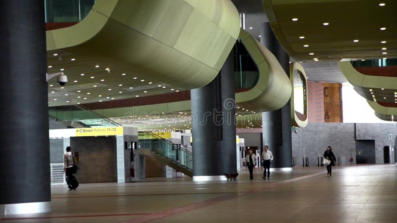 Inside the Terminal 21 Shopping Center and People Walking and Shopping ...