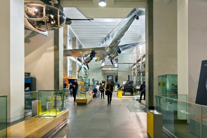 People Walking through the London Science Museum Editorial Image ...