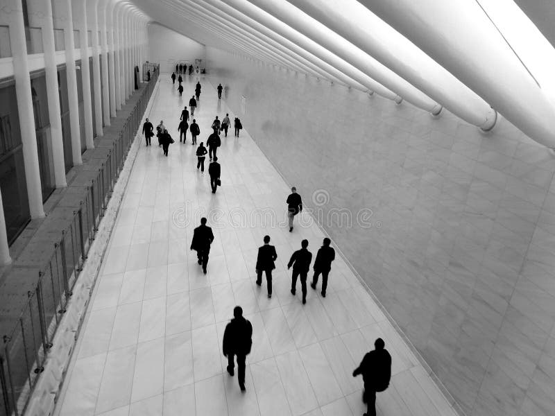 People Walking in Oculus Hub, New York. Editorial Image - Image of ...