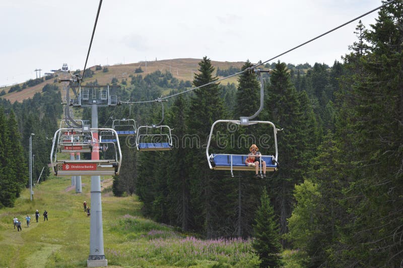 People Walking, Recreationally on the Way To the Mountains Editorial ...