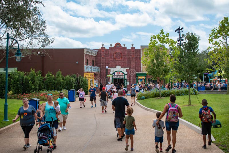People Walking and Resting in Sesame Street Land at Seaworld Editorial ... People Walking and Resting in Sesame Street Land at Seaworld Editorial ...