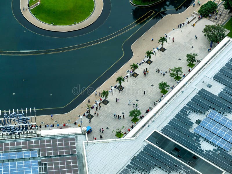 People Walking in the Square Stock Photo - Image of paving, crowd: 83264054
