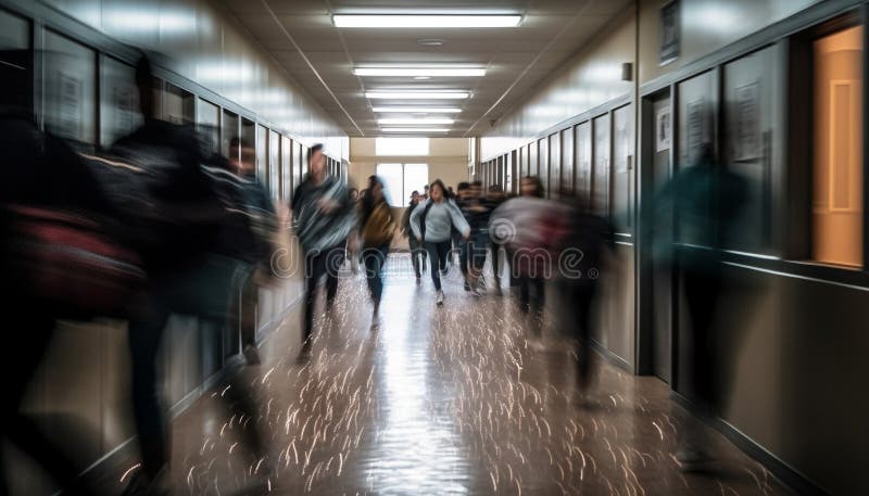 People in the Subway People Walking in Subway Stock Illustration ...
