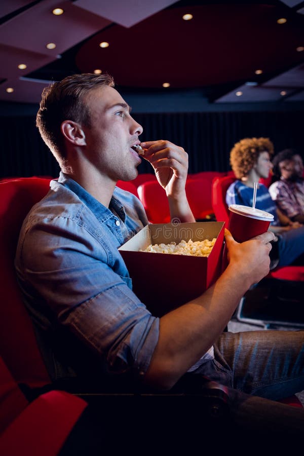 People watching a film stock image. Image of adult, seat - 53053931