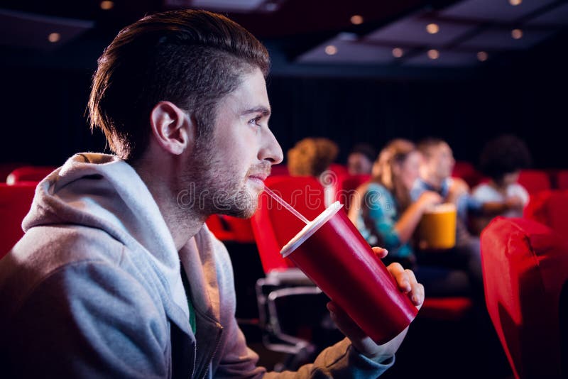 People watching a film stock image. Image of movie, industry - 53087203