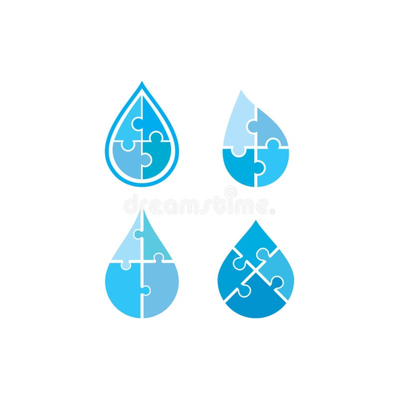 People Water Care Logo Vector Icon Illustration Stock Vector ...
