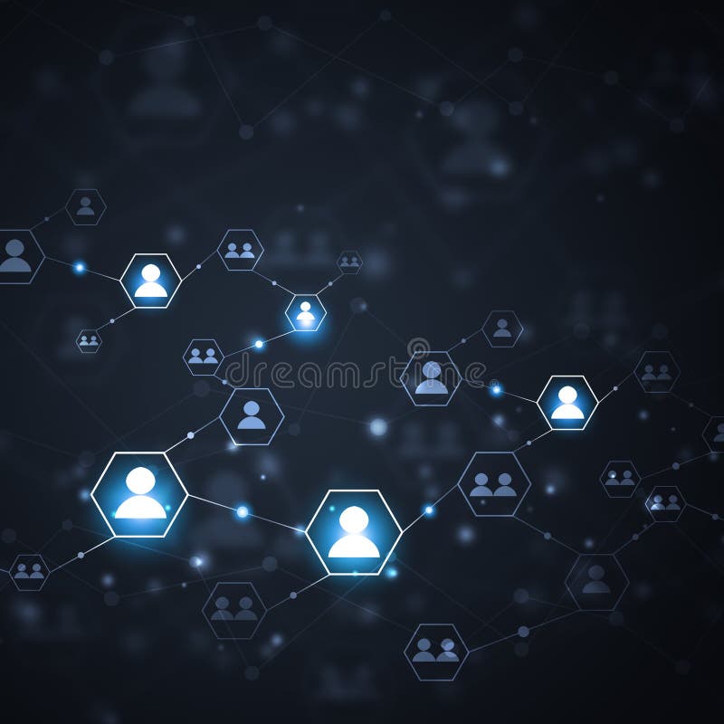 People Web Connections stock photo. Image of global - 111566746