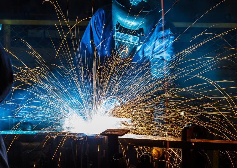 People welding industry stock image. Image of industrial - 58537473