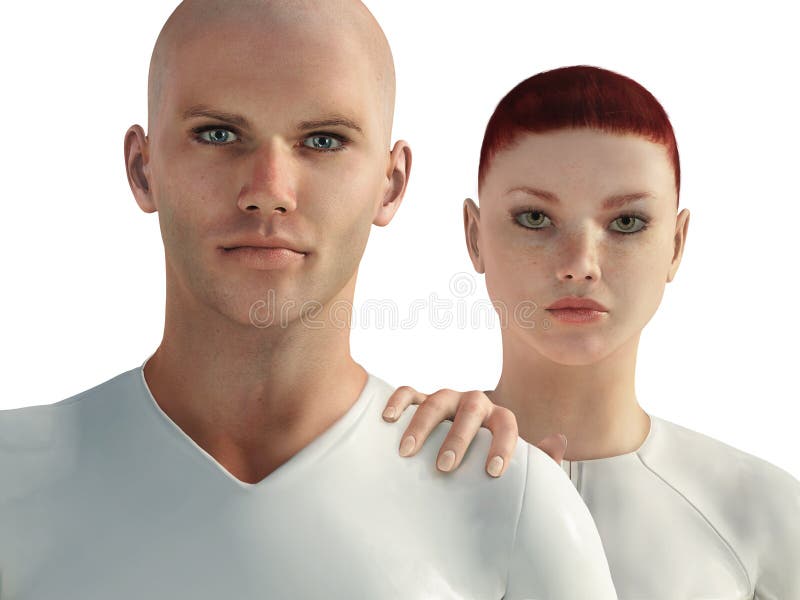 People in white stock illustration. Illustration of clean - 22089662