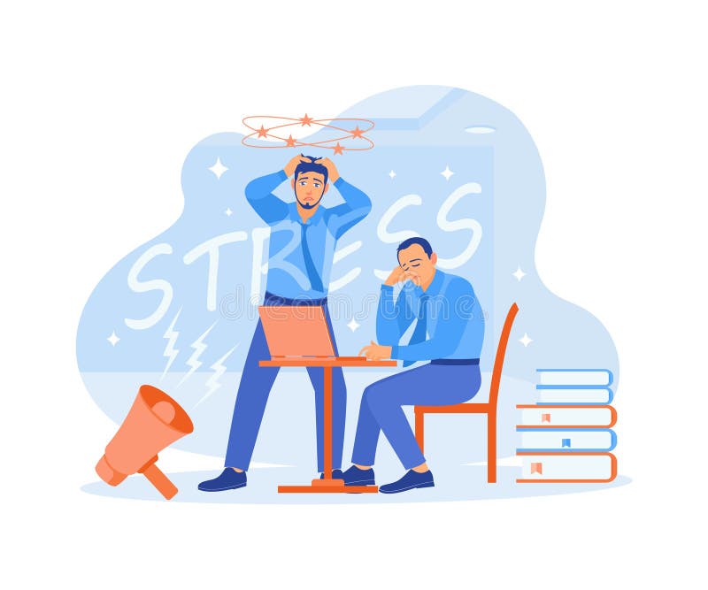 People Who Experience Stress at Work. Do Office Work within Deadlines ...