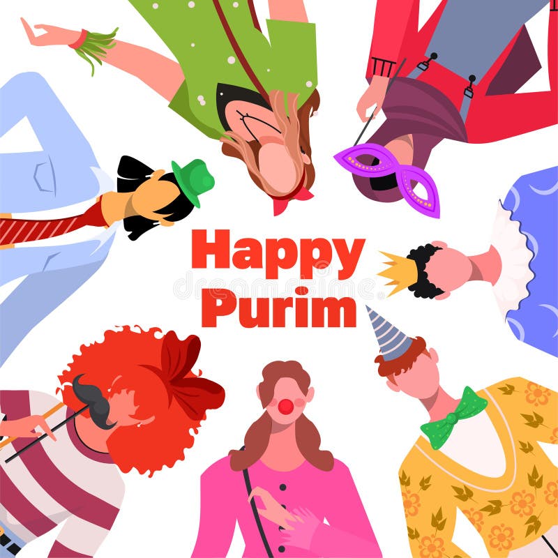 Purim Costumes Stock Illustrations – 117 Purim Costumes Stock ...