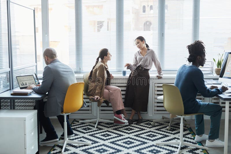 People at Work in Office stock image. Image of work - 248386621