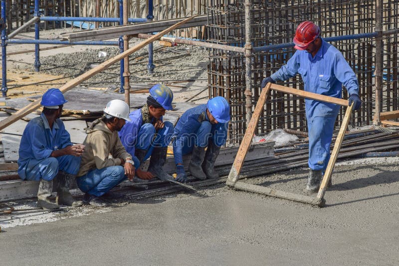 People at work editorial stock photo. Image of concretelaying - 160531633