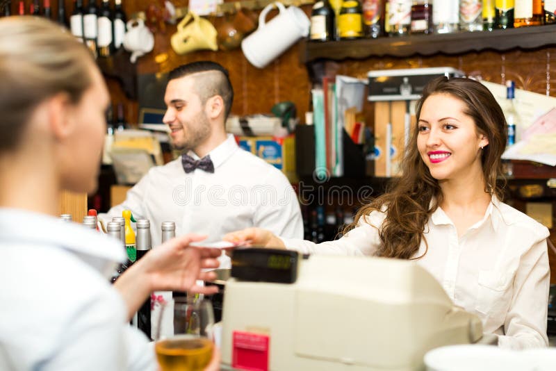 Handsome Cashier Bar Stock Photos - Free & Royalty-Free Stock Photos ...