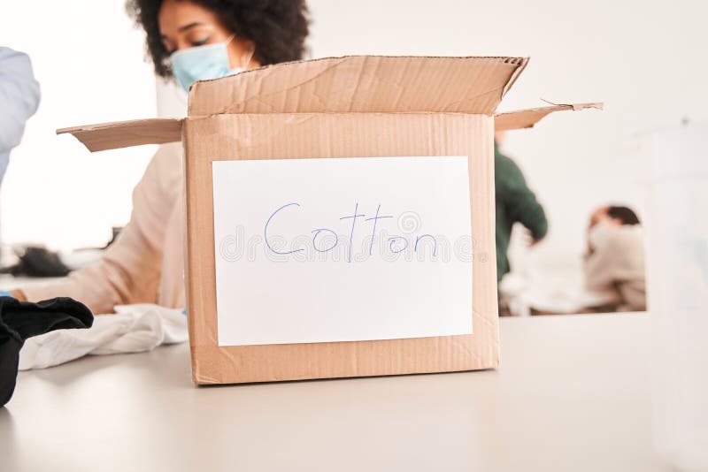 People Sorting Materials in the Waste Sorting Plant Stock Image - Image ...