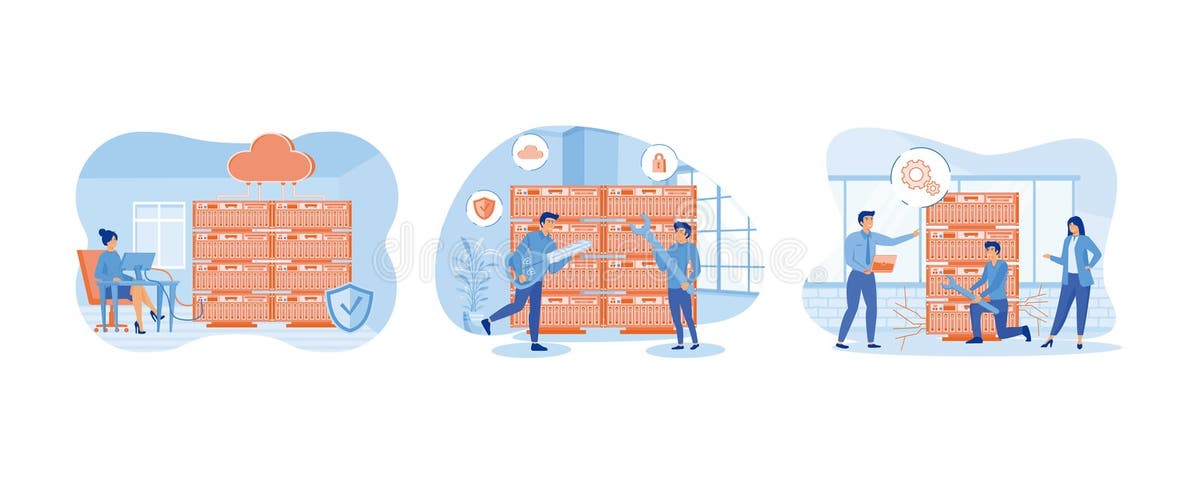 Work Server Stock Illustrations – 18,462 Work Server Stock ...