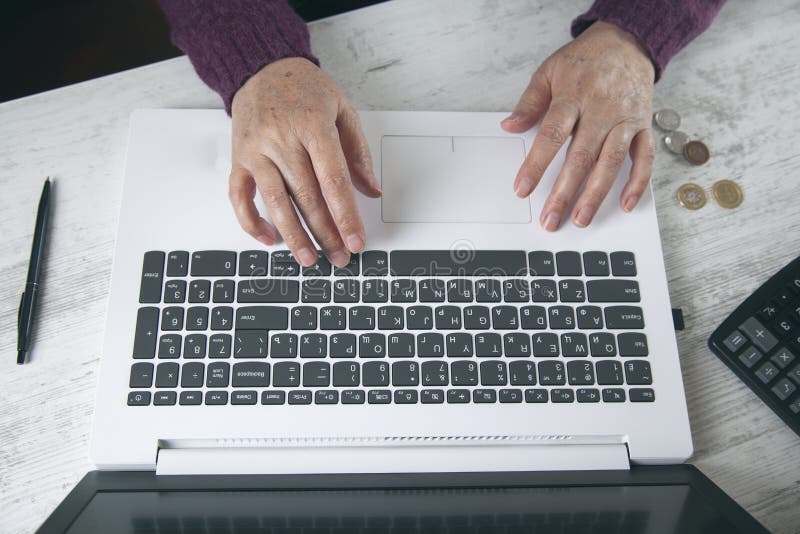 People working in computer stock image. Image of businessman - 174341835