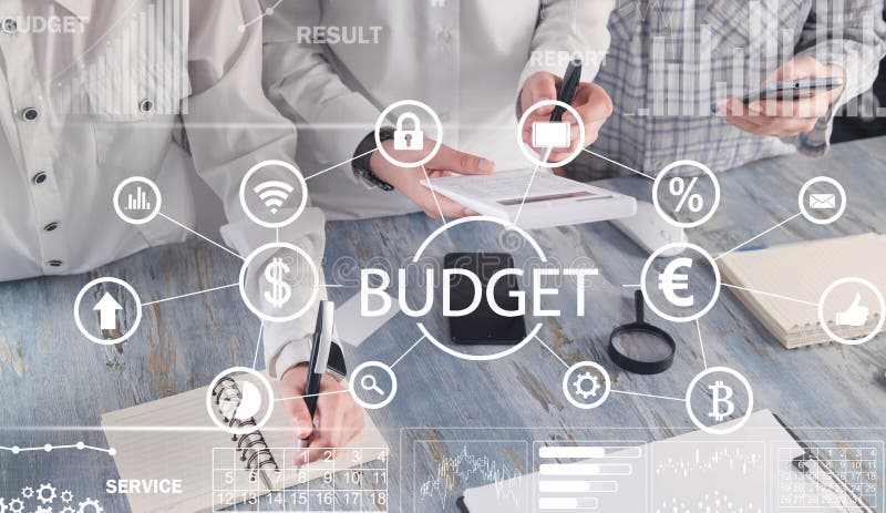 People Working at Office. Concept of Budget. Business Stock Photo - Image of funds, profit ...
