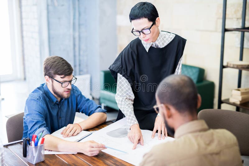People working at project stock photo. Image of corporate - 126362800