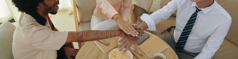 People Working in Team at Meeting Stock Image - Image of idea ...