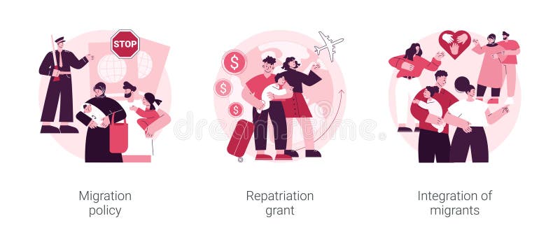 Migrants Illustrations Stock Illustrations – 25 Migrants Illustrations ...