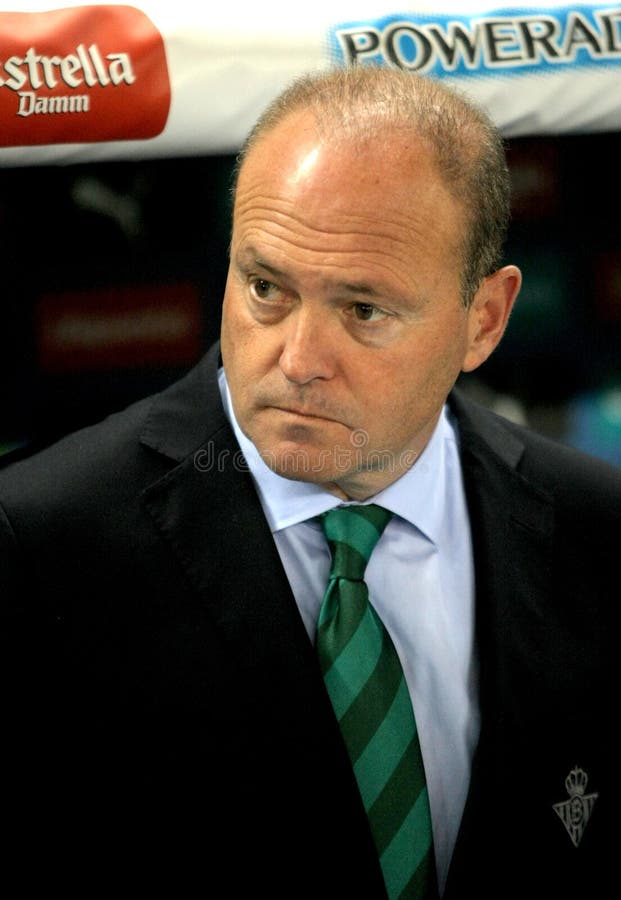 Pepe Mel of Betis editorial photo. Image of soccer, ball - 29321246