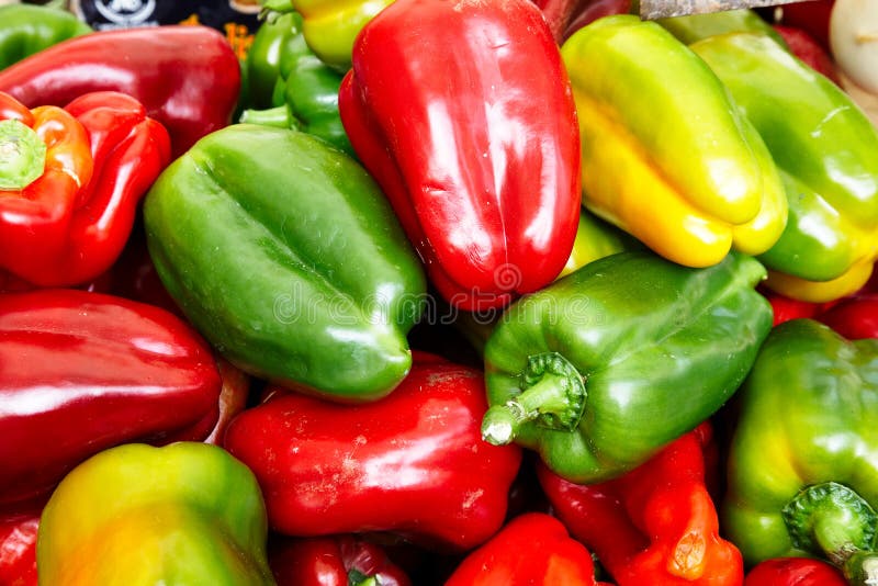 Paprika's stock foto. Image of dieet, vers, naughty, peper - 4824624