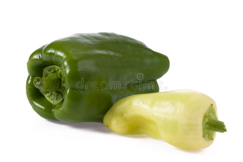 Peperoni verdi immagine stock. Immagine di lifestyle - 10762173