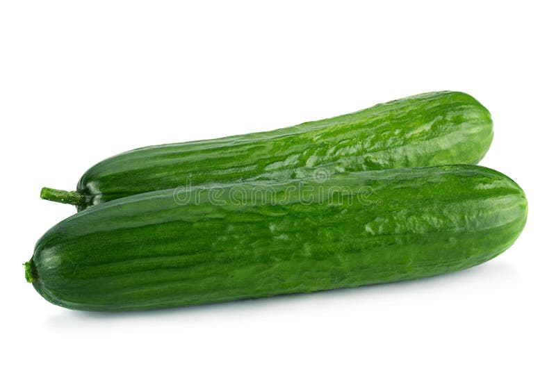 Pepino largo en blanco imagen de archivo. Imagen de pepino - 72507137