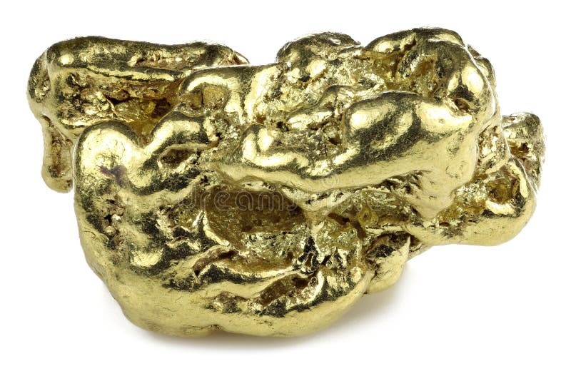 Pepita de oro imagen de archivo. Imagen de crudo, metal - 98240503