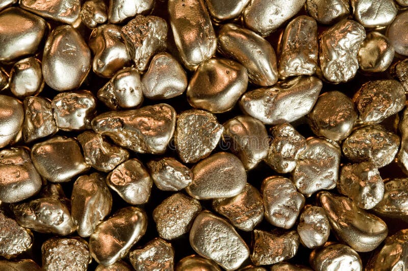 Pepite d'oro fotografia stock. Immagine di ricchezza - 14646042