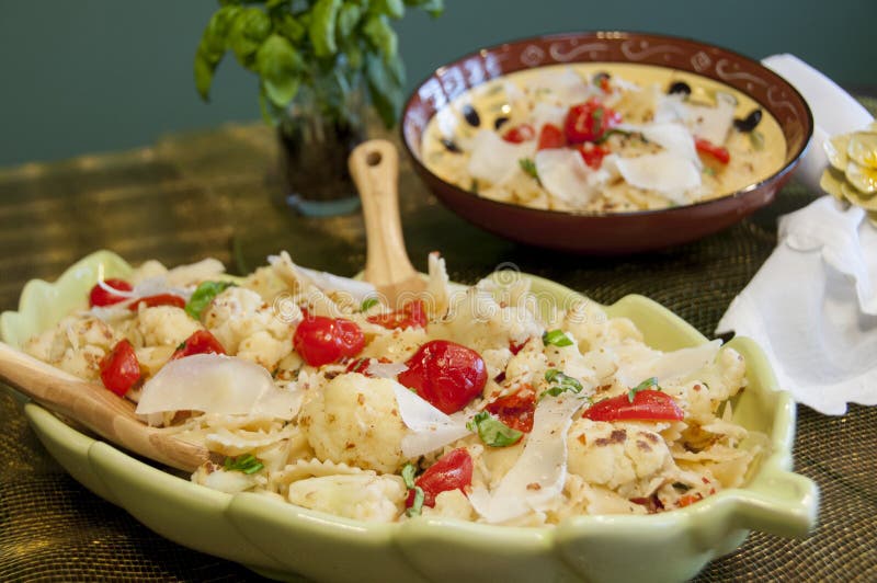 Peppadew pasta with cheese stock image. Image of pasta - 39638137