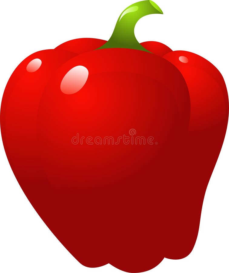 Pepper stock vector. Illustration of organic, element - 9385039